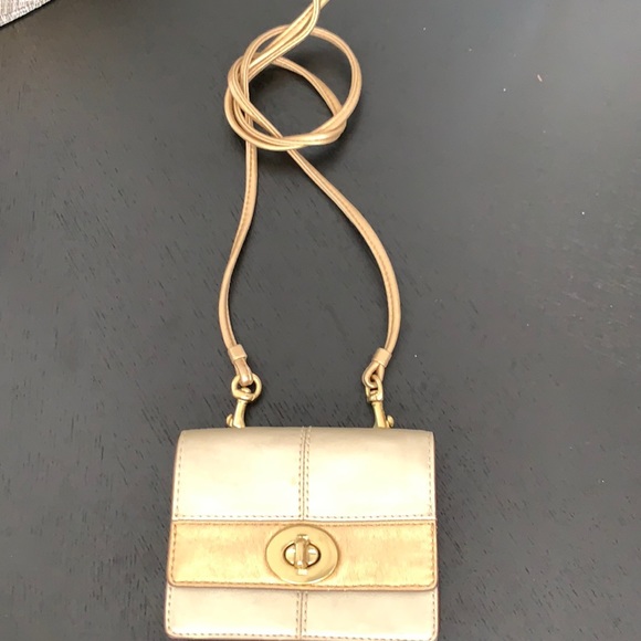 Coach | Accessories | Authentic Coach Mini Crossbody Turn Lock | Poshmark